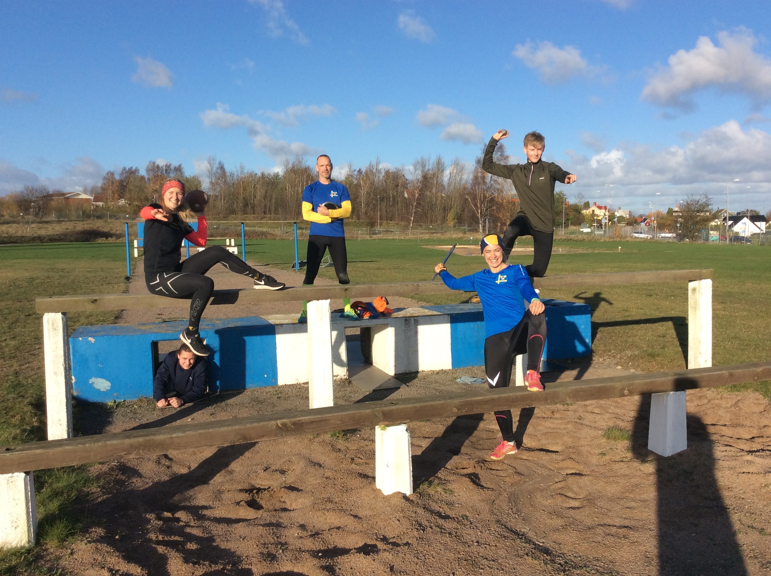 Träningsläger Halmstad - Militär femkamp